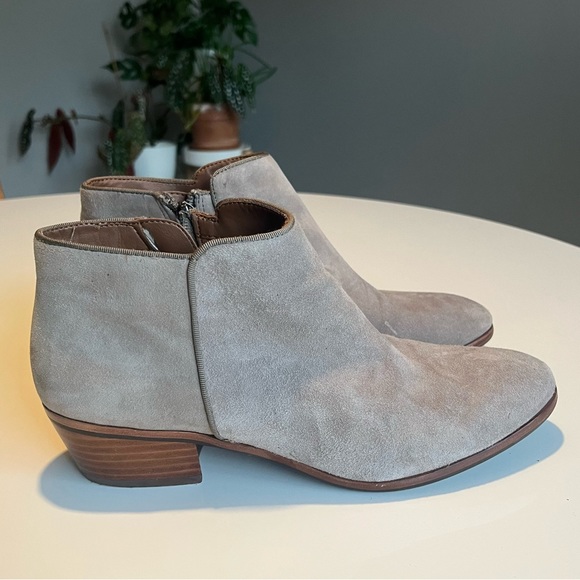 Sam Edelman | Shoes | Sam Edelman Petty Boots In Beige Suede | Poshmark